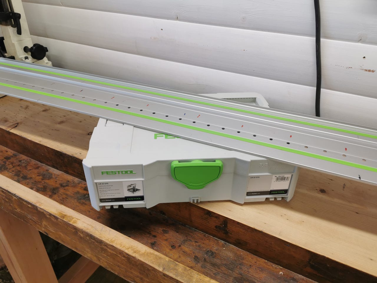 FESTOOL LR 32-SYS Drill bit set med skinne 140cm | FINN-torget