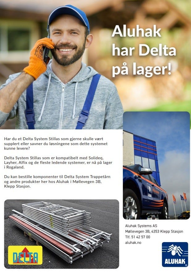 Delta System Stillas | FINN-torget