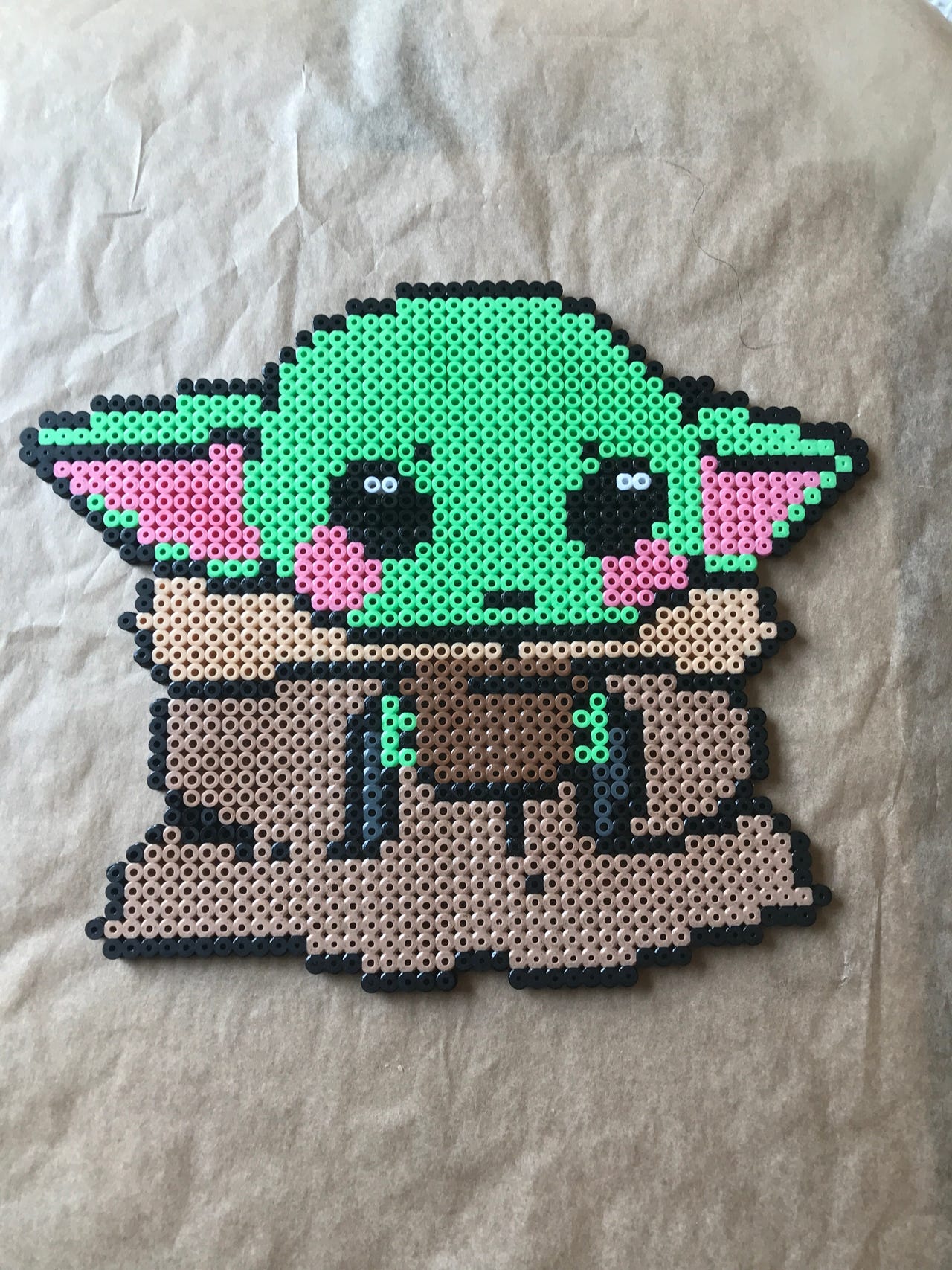Baby yoda perling starwars | FINN torget