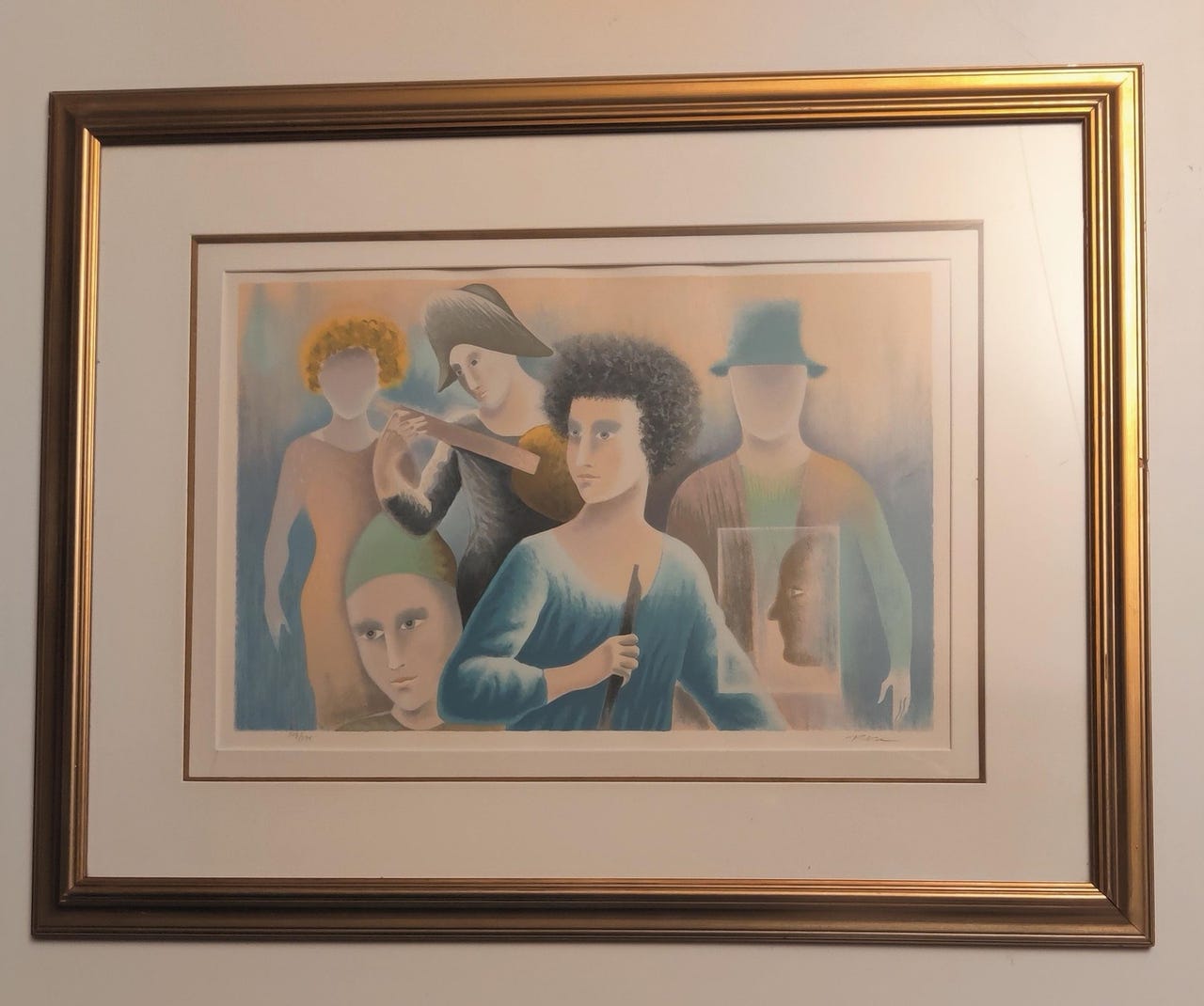 Paul Kor. 1916 - 2001. Litografi. | FINN-torget