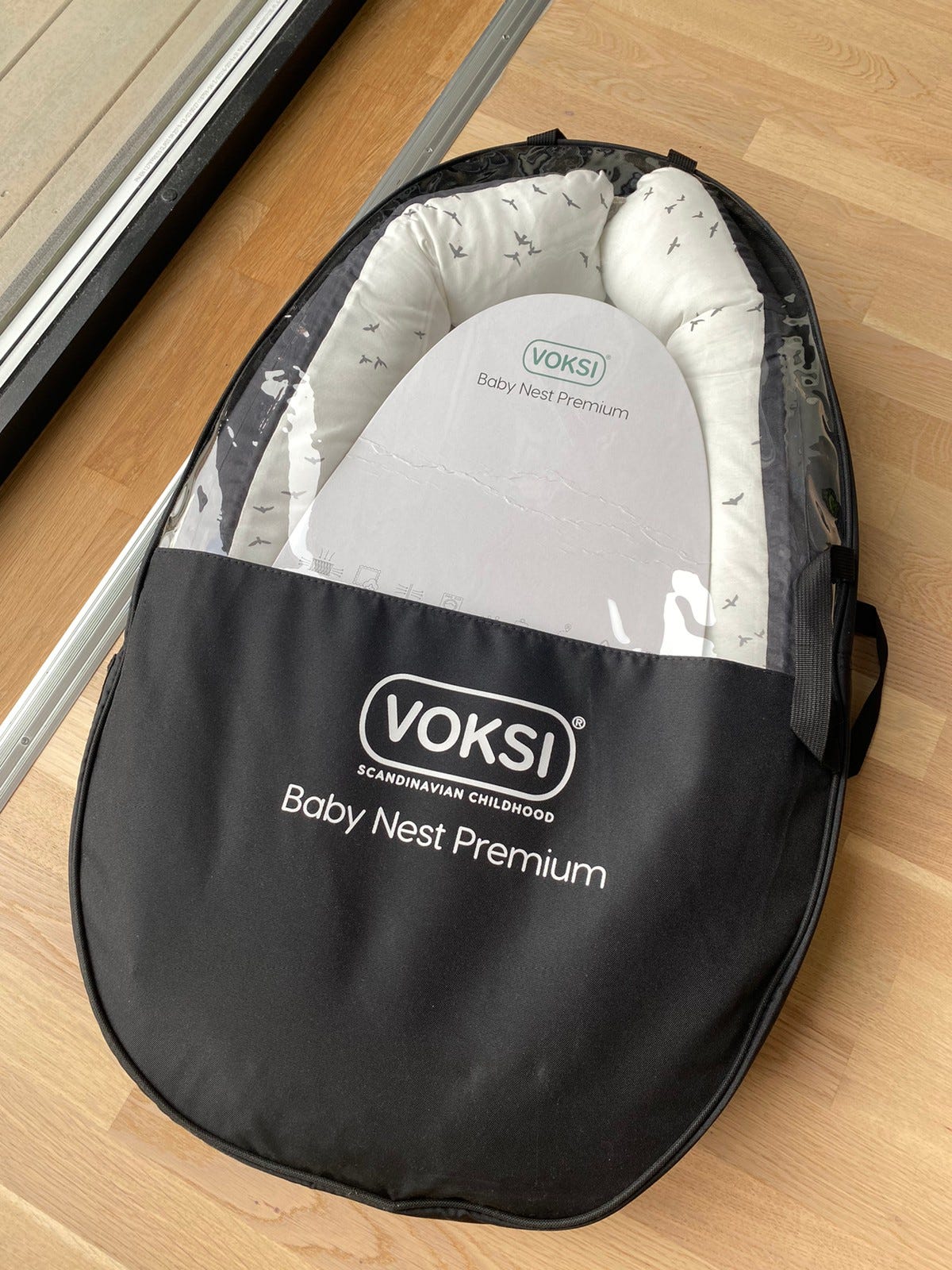 Voksi Babynest premium, darkgrey, flying | FINN torget