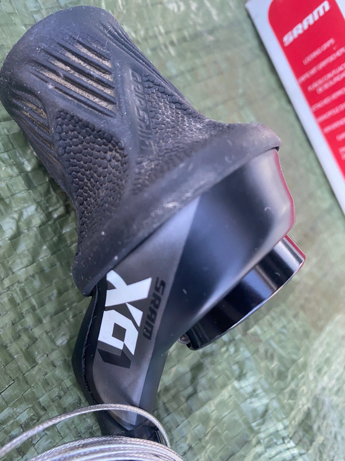 sram x01 eagle twist shifter with new sram xx1 lockring grips 12 speed ...
