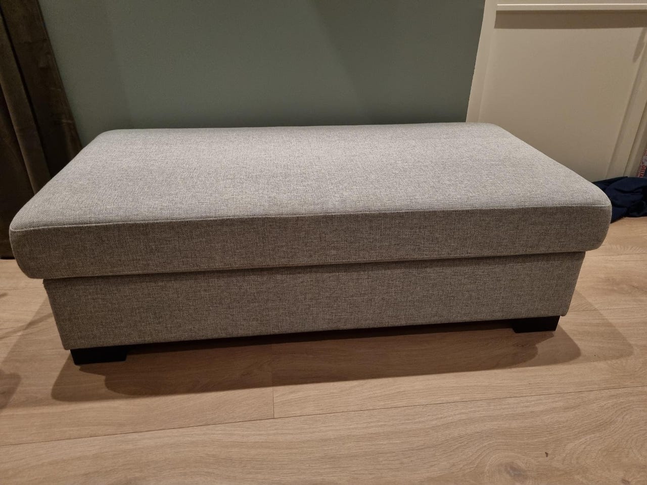 Puff med oppbevaring. | FINN torget