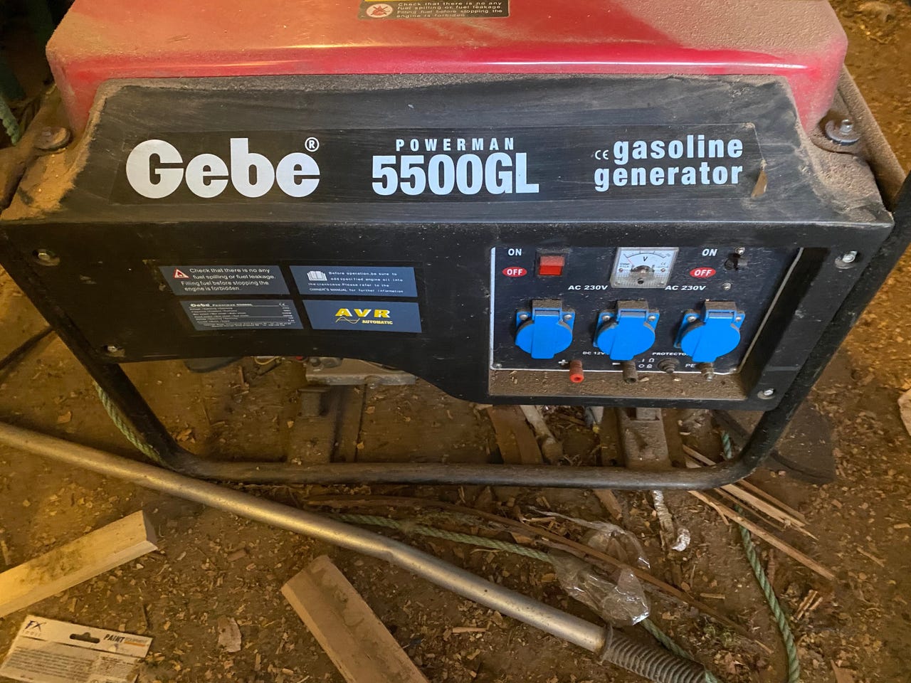 Aggregat Gebe powerman 5500GL | FINN-torget
