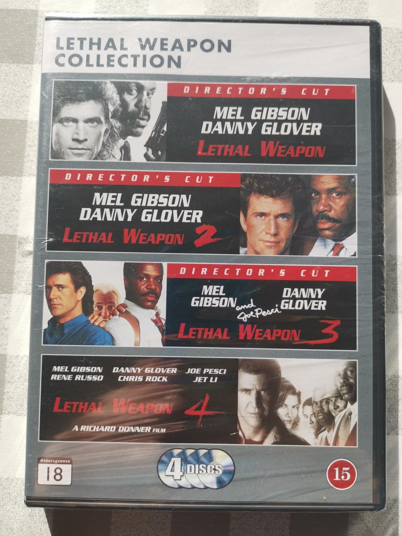 Lethal Weapon Collection (DVD, i plast) | FINN-torget