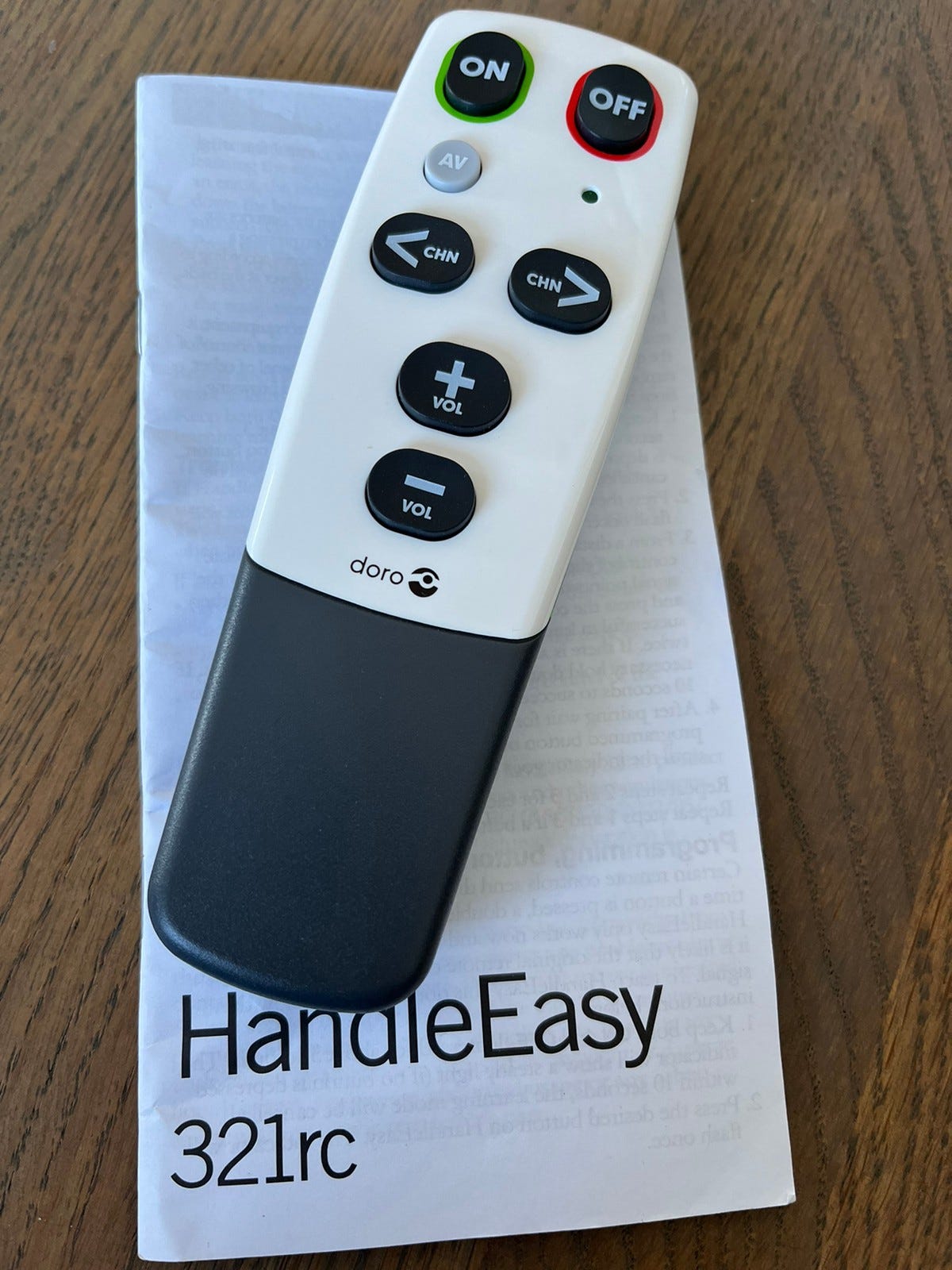 Doro tv fjernkontroll enkel med få knapper | FINN-torget