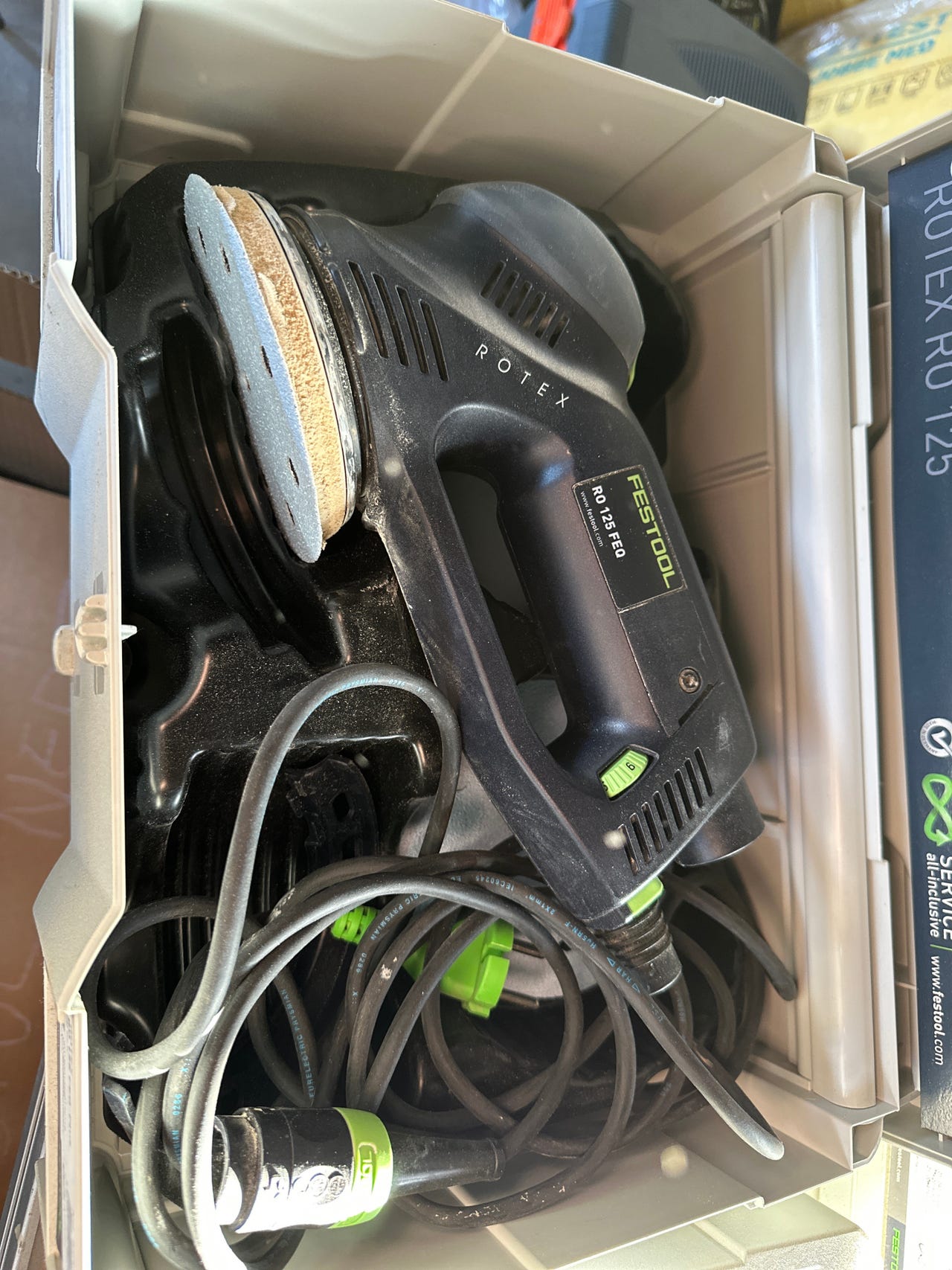 Slipemaskin Festool ROTEX 125 FEQ-Plus | FINN torget