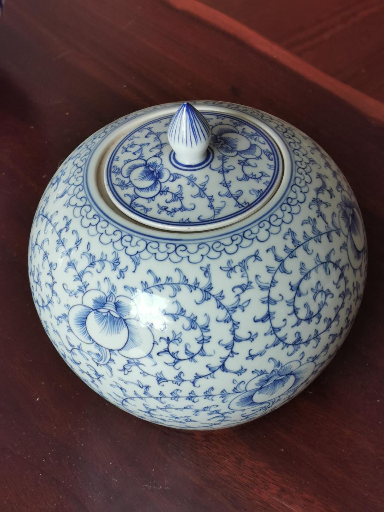 Kinesisk porselen krukke | FINN torget