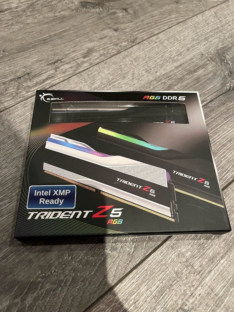 G.Skill TridentZ Z5 RGB DDR5-5600 BK C36 DC - 32GB | FINN-torget