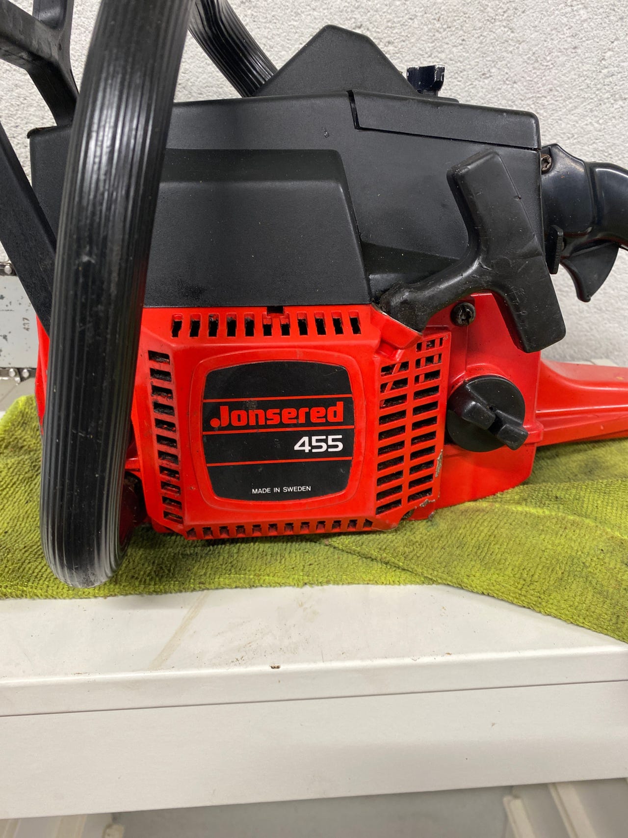 Jonsered 455 motorsag selges | FINN-torget