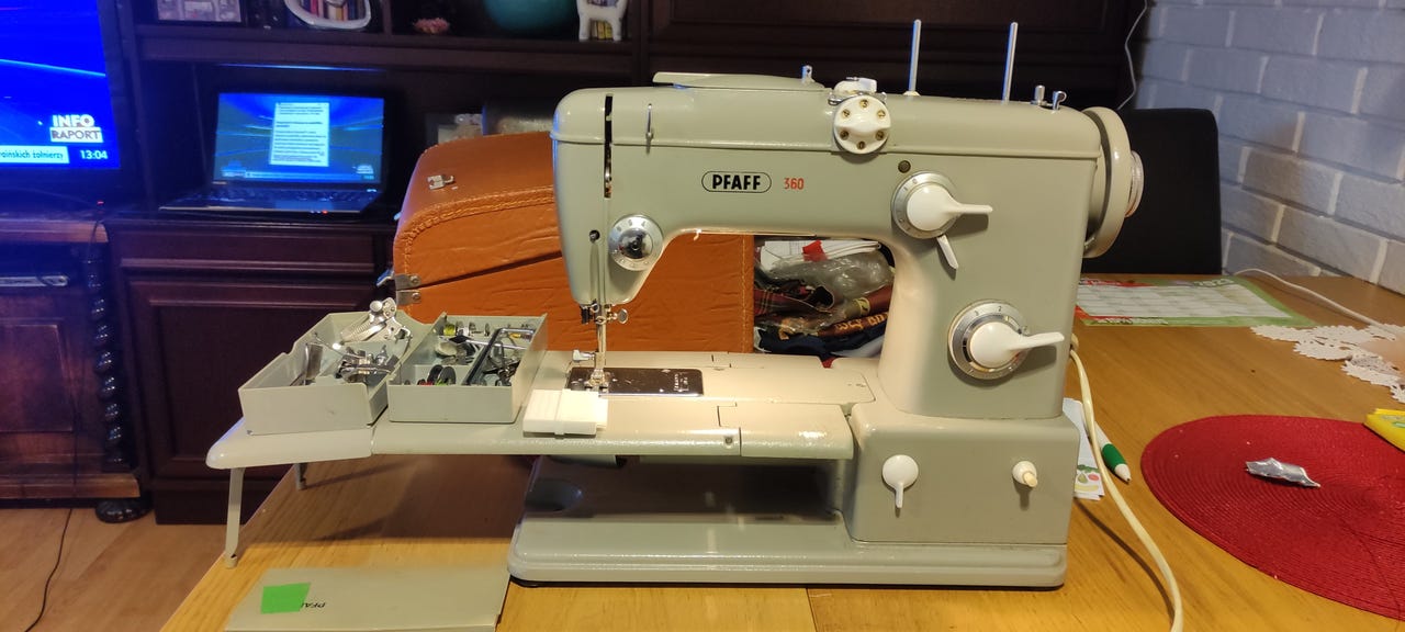 skymaskin PFAFF AUTOMATIC 360-261 | FINN torget