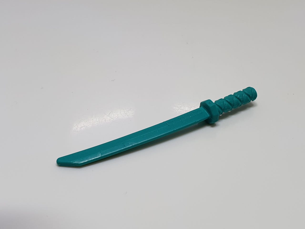 LEGO Tilbehør | Sverd : Katana | Dark Torquoise (30173) | FINN-torget