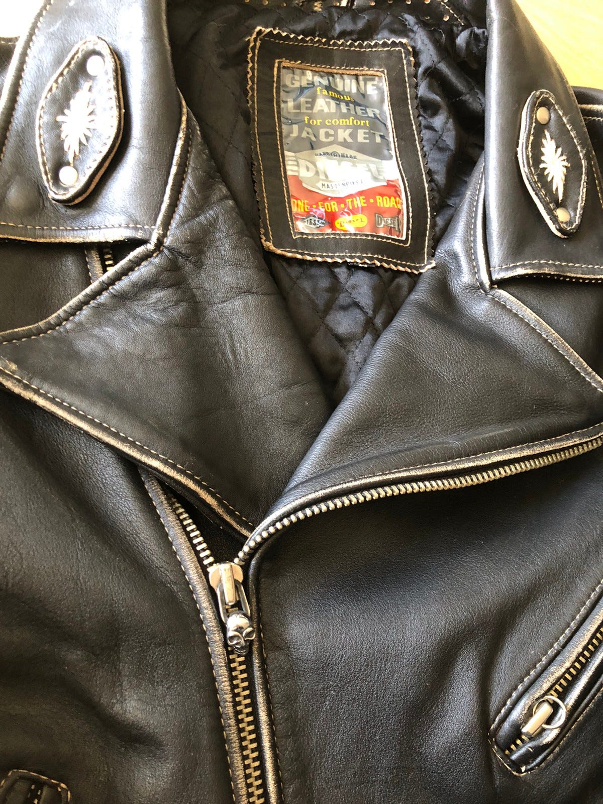 Mc jakke i skinn/merke Diesel. | FINN torget