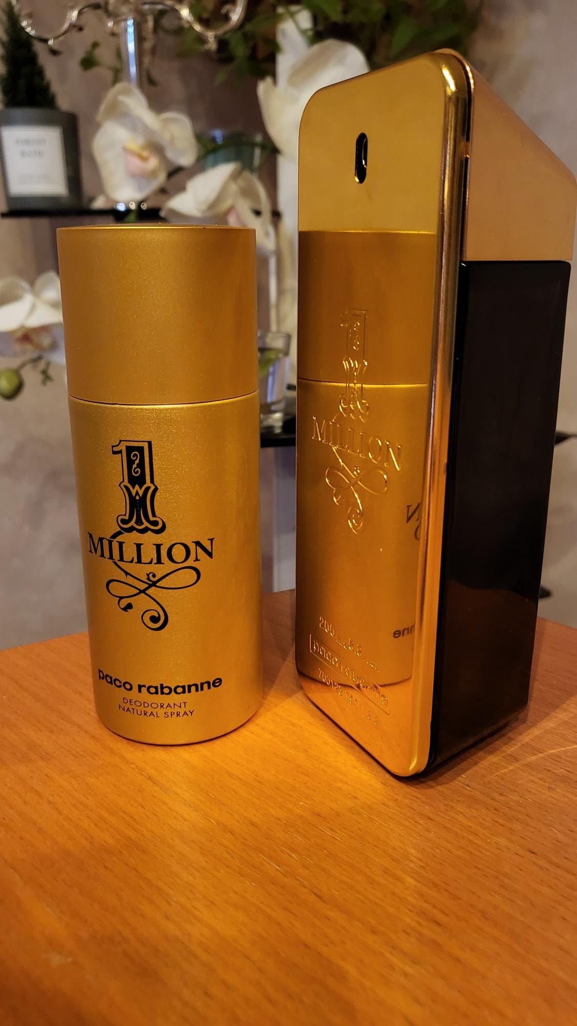 million paco rabanne parfyme 200 ML. Med deodorant natural spray ...
