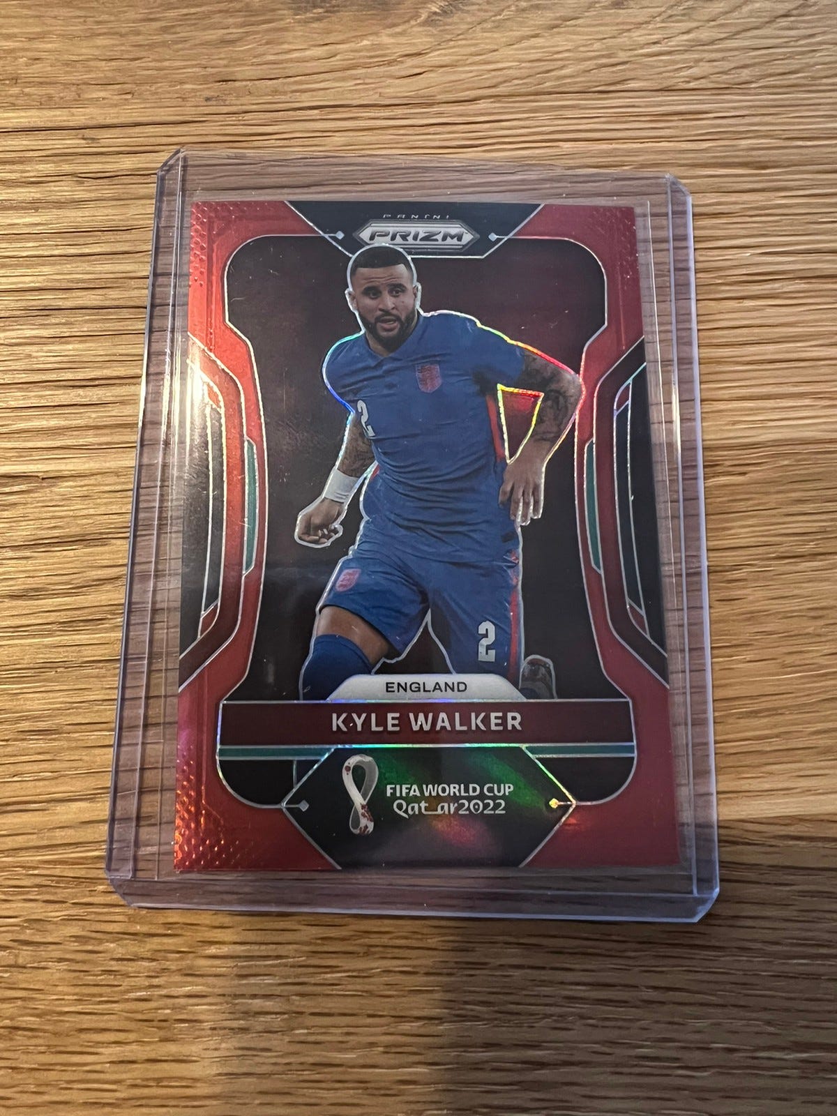 Kyle Walker Fifa World Cup Qatar red prizm 058/399 | FINN torget