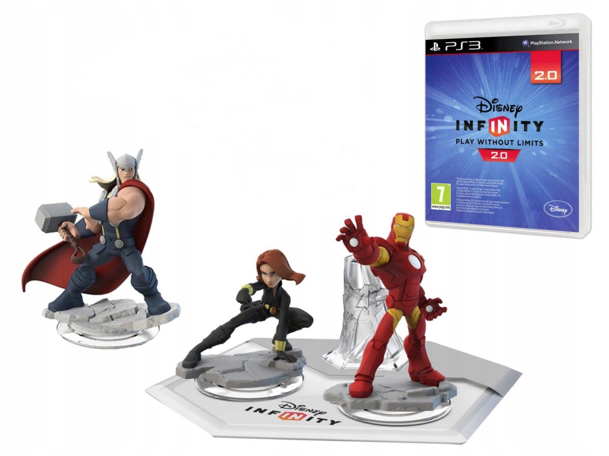 PS3 DISNEY INFINITY 2.0 EDITION: MARVEL SUPER HEROES STARTER PACK barn ...