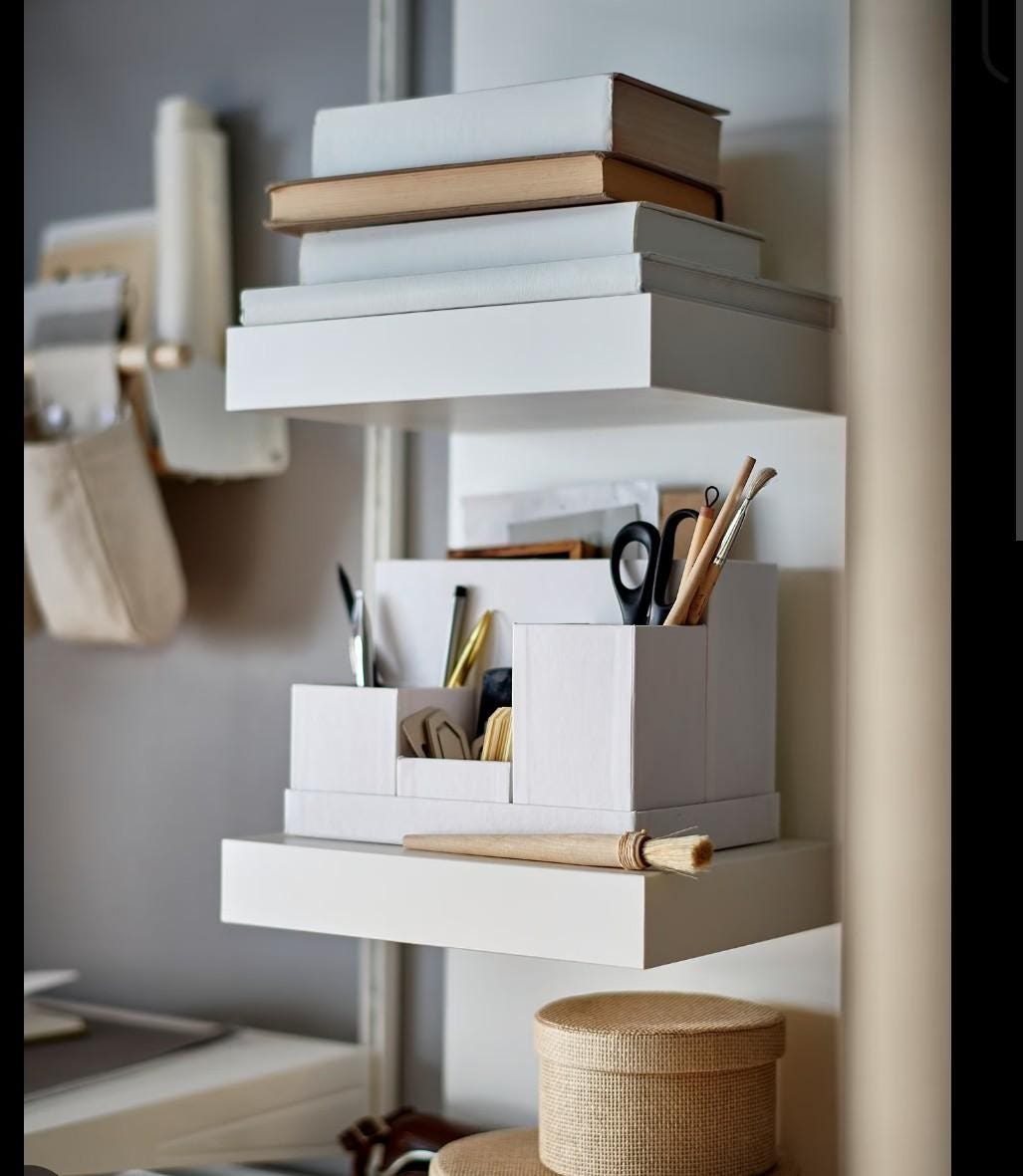 Lack hyller fra Ikea 3 stk hyller | FINN torget