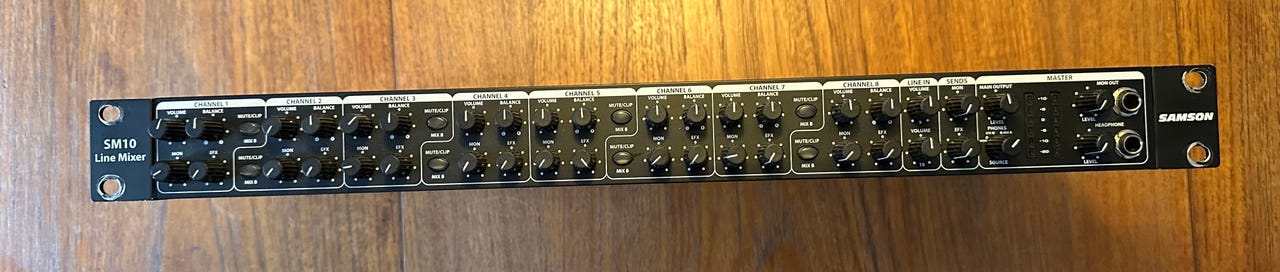 Samson SM10 10-kanals Rackmount Mixer | FINN-torget