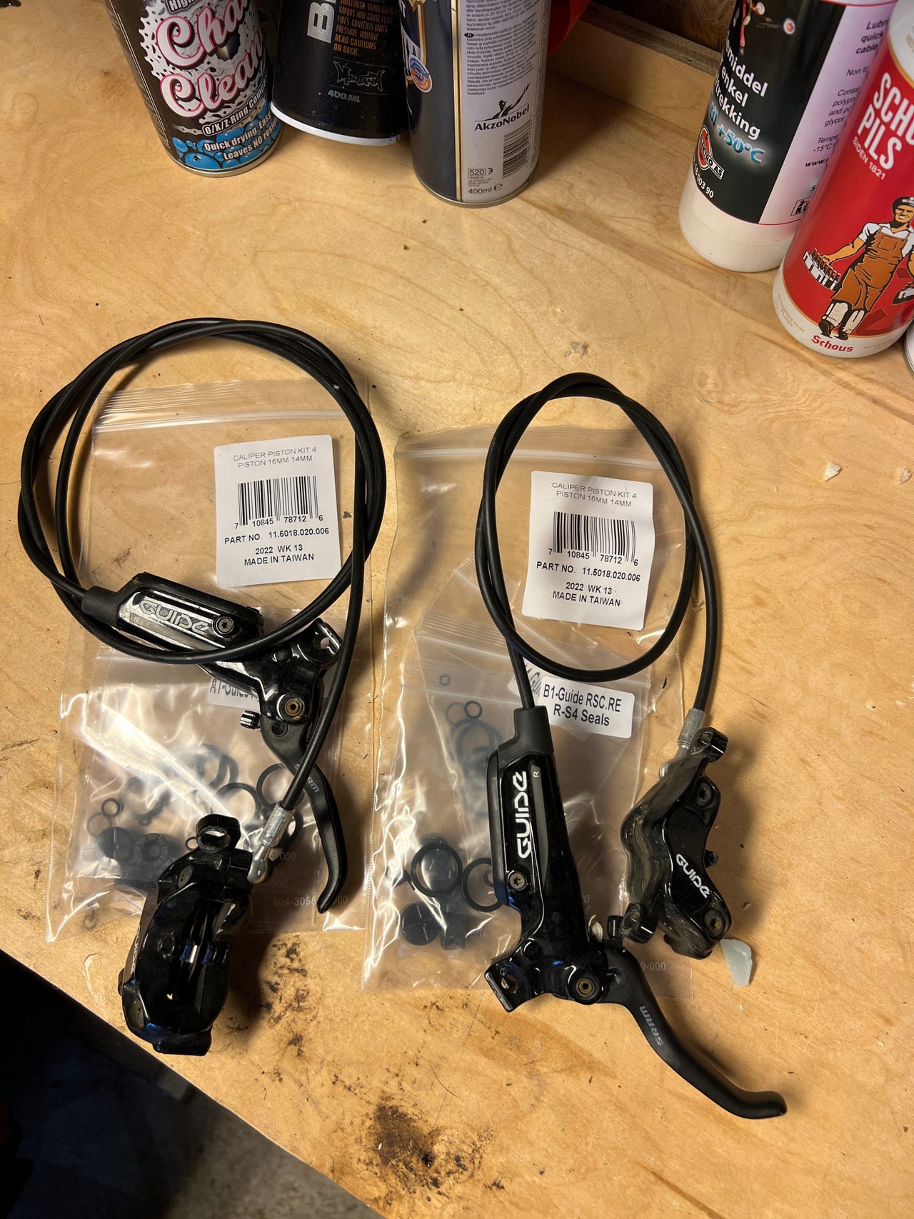 SRAM Guide R bremser m rebuild kit | FINN torget