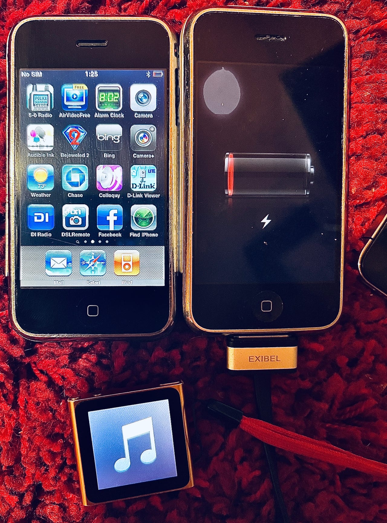 Perfekt Apple iphone 2G første generasjon som kom ut 2007, 16 år siden ...