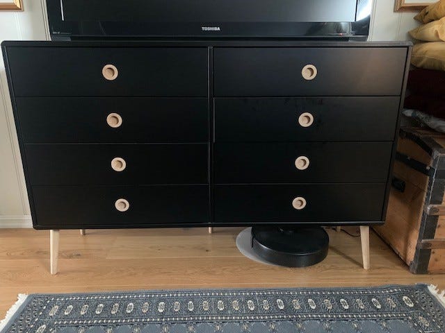 Pen sort kommode | FINN-torget