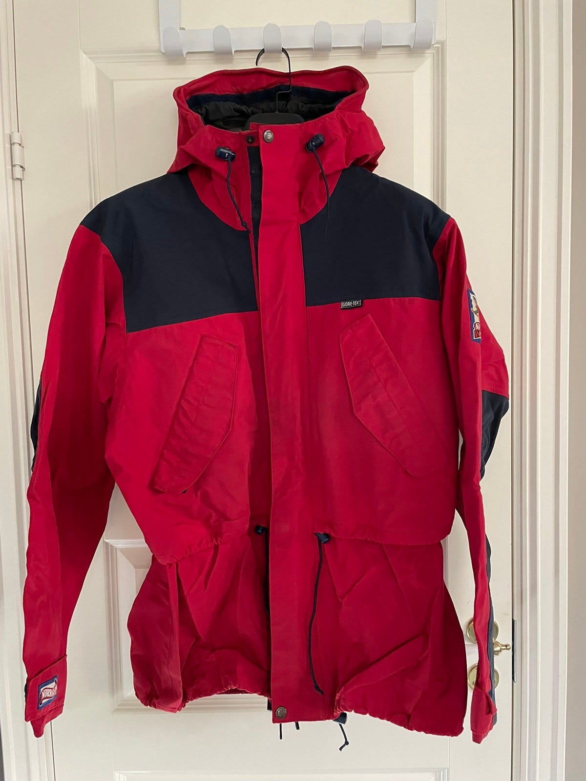 Norrøna Trollveggen vintage Gore-Tex jakke str L | FINN-torget