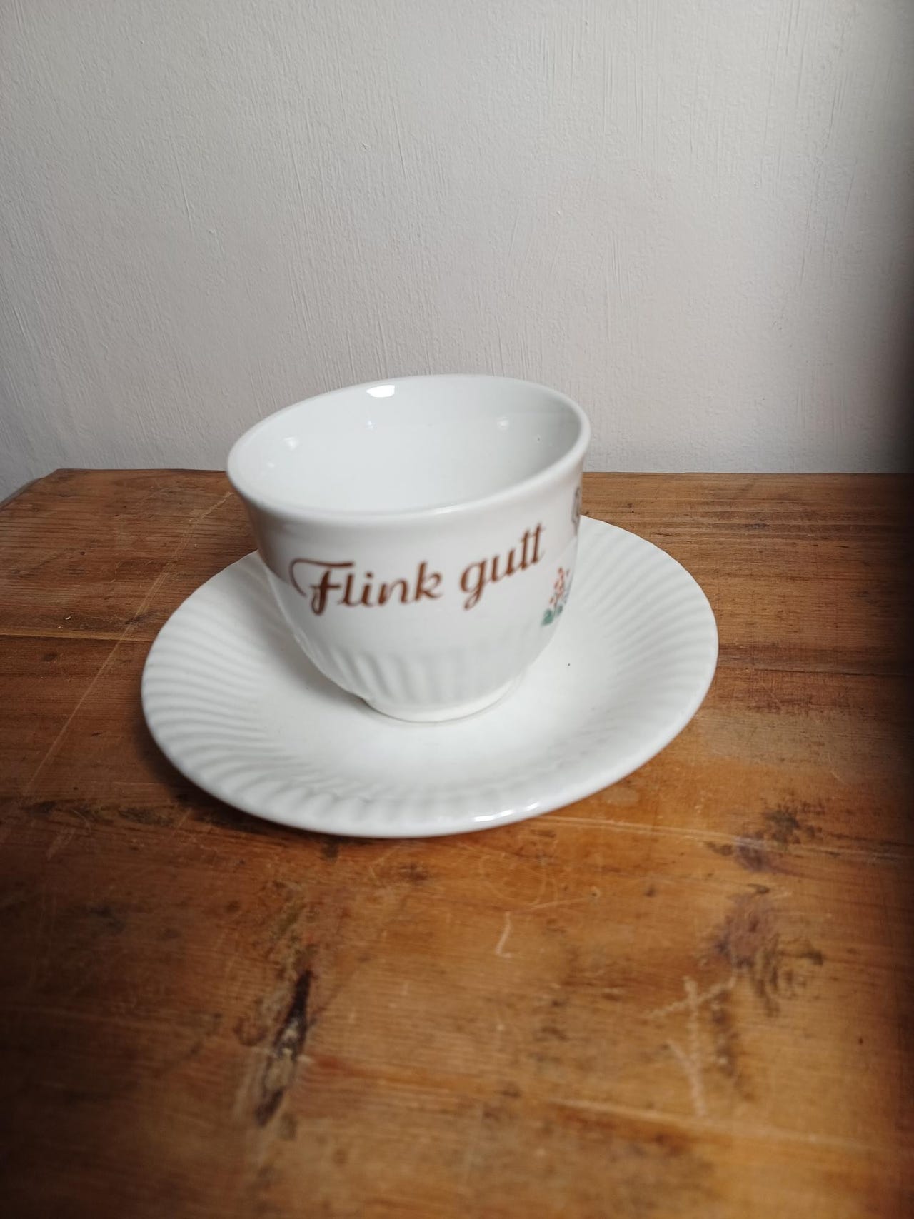 Flink gutt kopp, Stavanger Flint. | FINN-torget