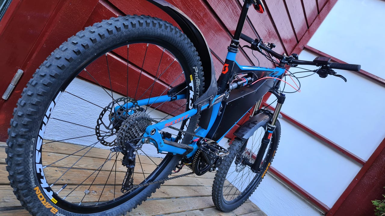 Genius Scott (2016) L - elektrisk fulldemper sykkel (27,5") | FINN-torget