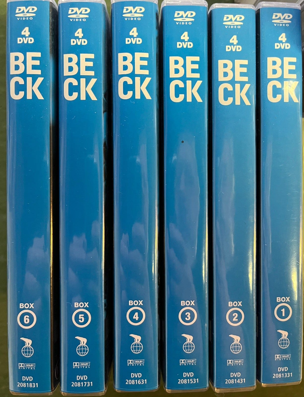 Beck DVD boks 1-6 | FINN torget