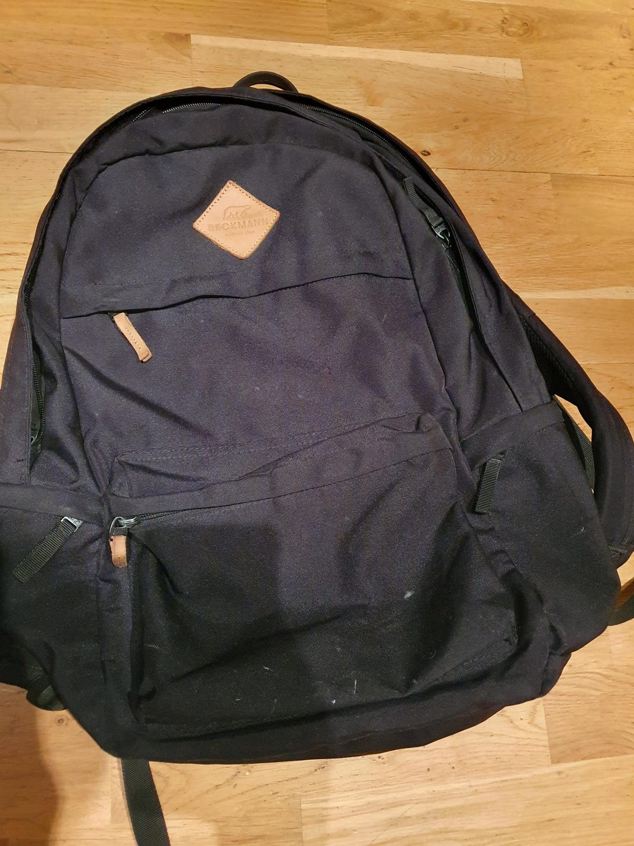 Svart Beckmann sekk | FINN torget