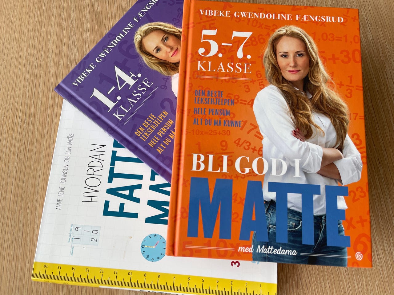 Hvordan fatte matte. 3 bøker selges sammen | FINN-torget