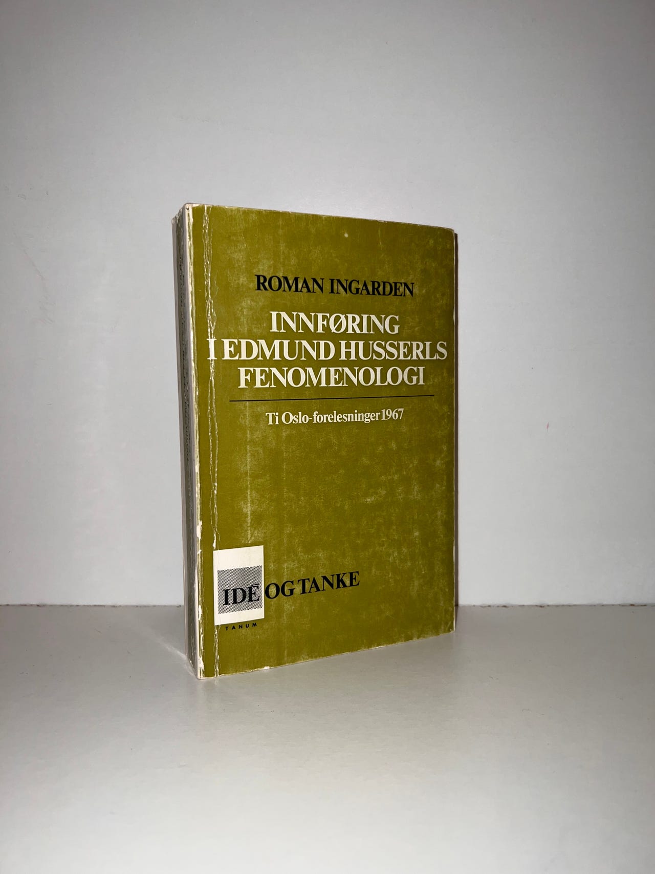 Innføring i Edmund Husserls fenomenologi - Roman Ingarden. 1970 | FINN-torget