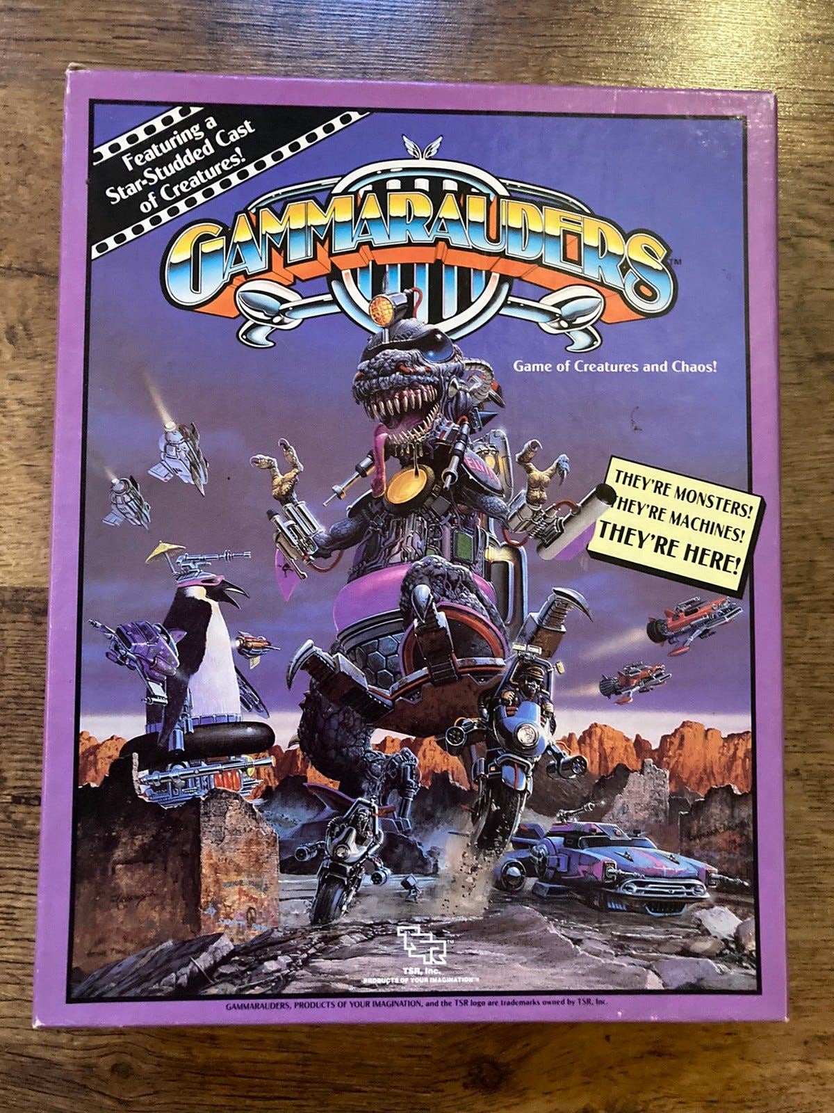 Gammarauders. Game of Creatures and Chaos (1987). | FINN-torget