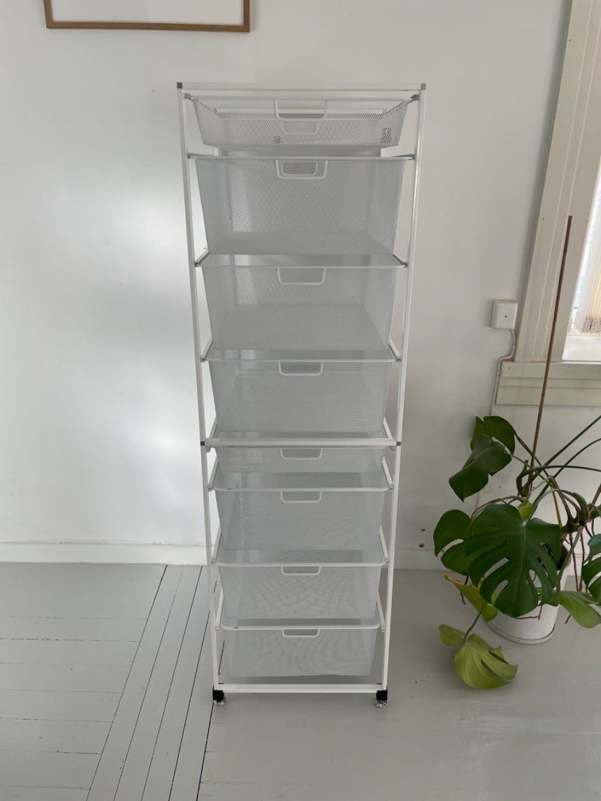 Elfa kurvsett basic mesh selges med hjemtransport! | FINN-torget