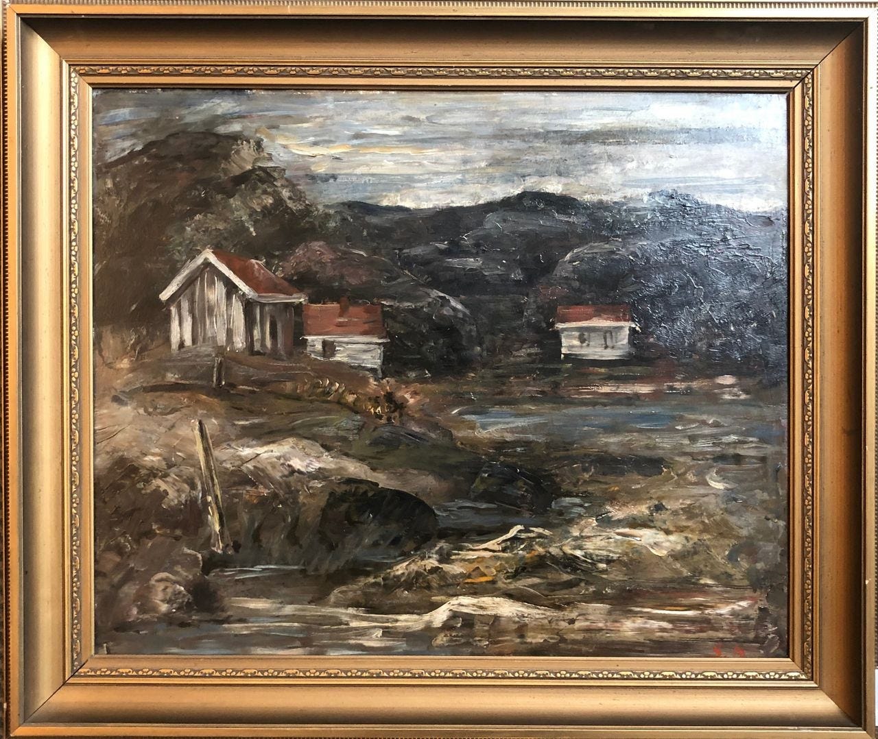 Landskapsmaleri av Sigurd Danifer! | FINN-torget