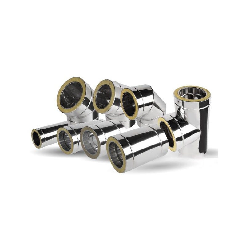 Isolert stålpipe sett, ø150 | FINN-torget