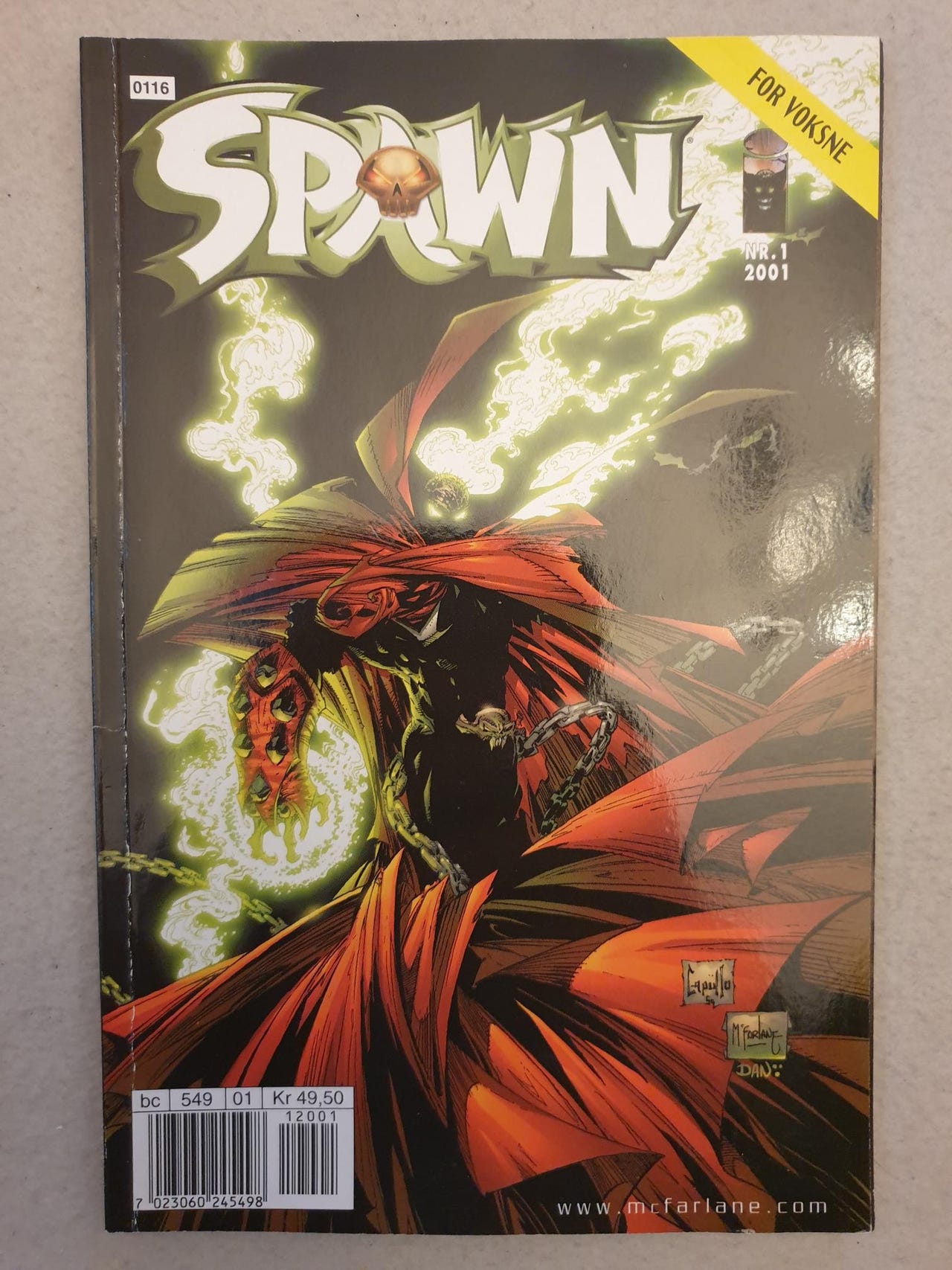 Spawn (Norsk) nr. 1 - 2001! | FINN torget