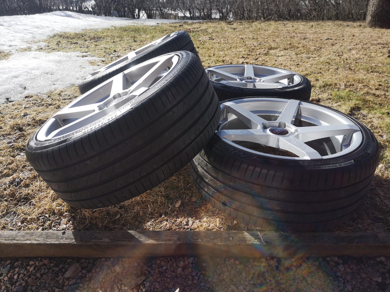 Dekk og Felger ZENNEN ZP6 19" med nye dekk passer audi, bmw, vw ...