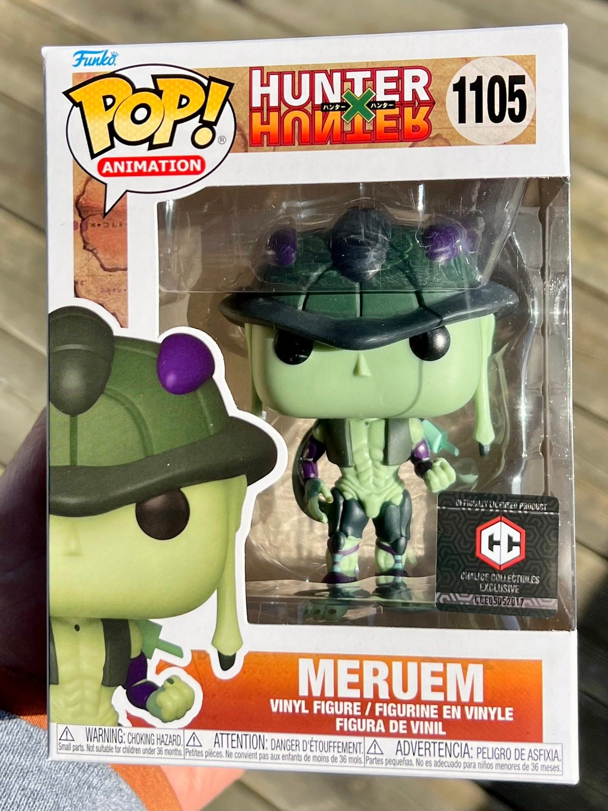 Funko Pop! Meruem | Hunter x Hunter (1105) Excl. to Chalice ...