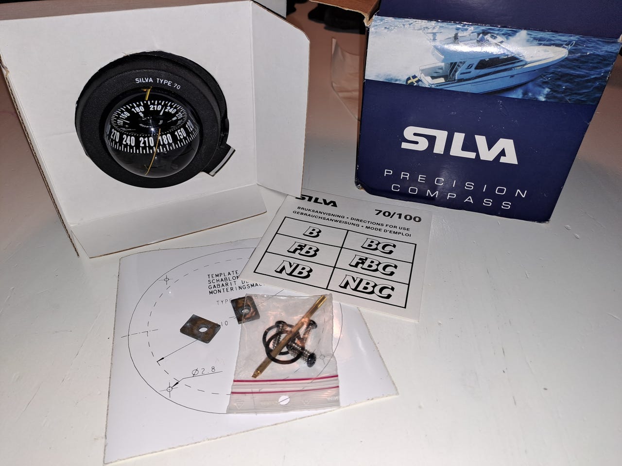 Silva Type 70 FBC kompass inkl belysning | FINN torget