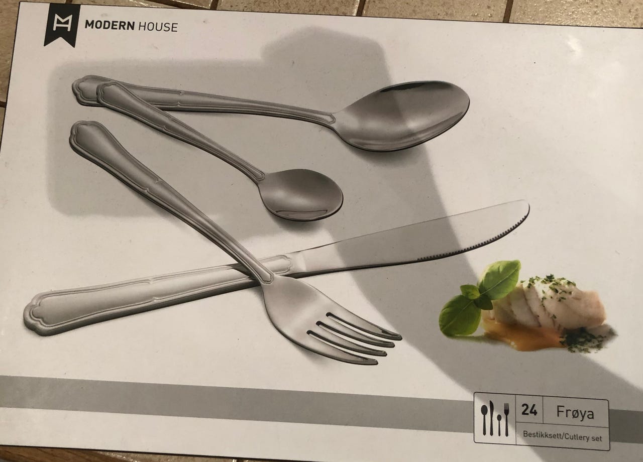 Bestikk modern house 24 deler Frøya | FINN torget