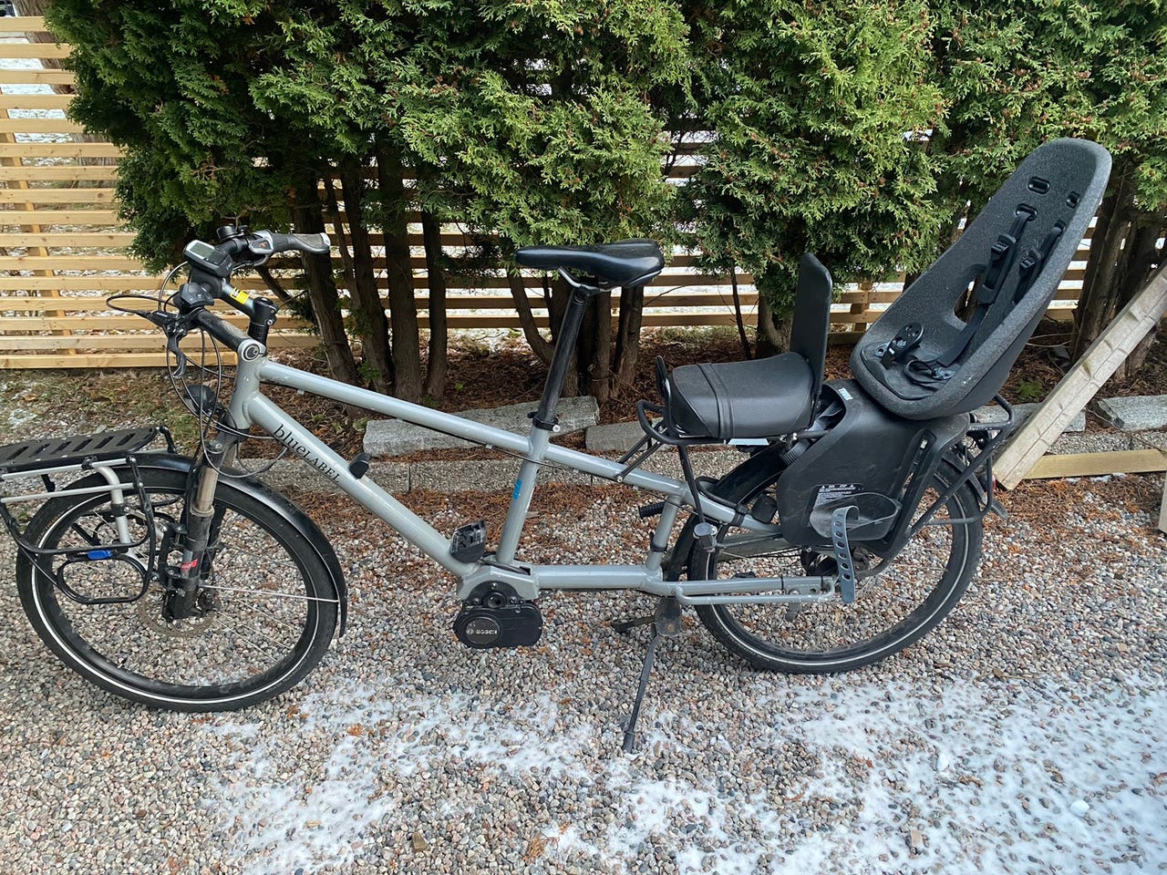 Riese Müller Blue Label Transporter Longtail transportelsykkel | FINN ...