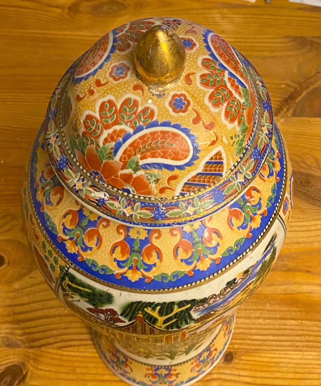 Kinesisk urne med lokk | FINN torget