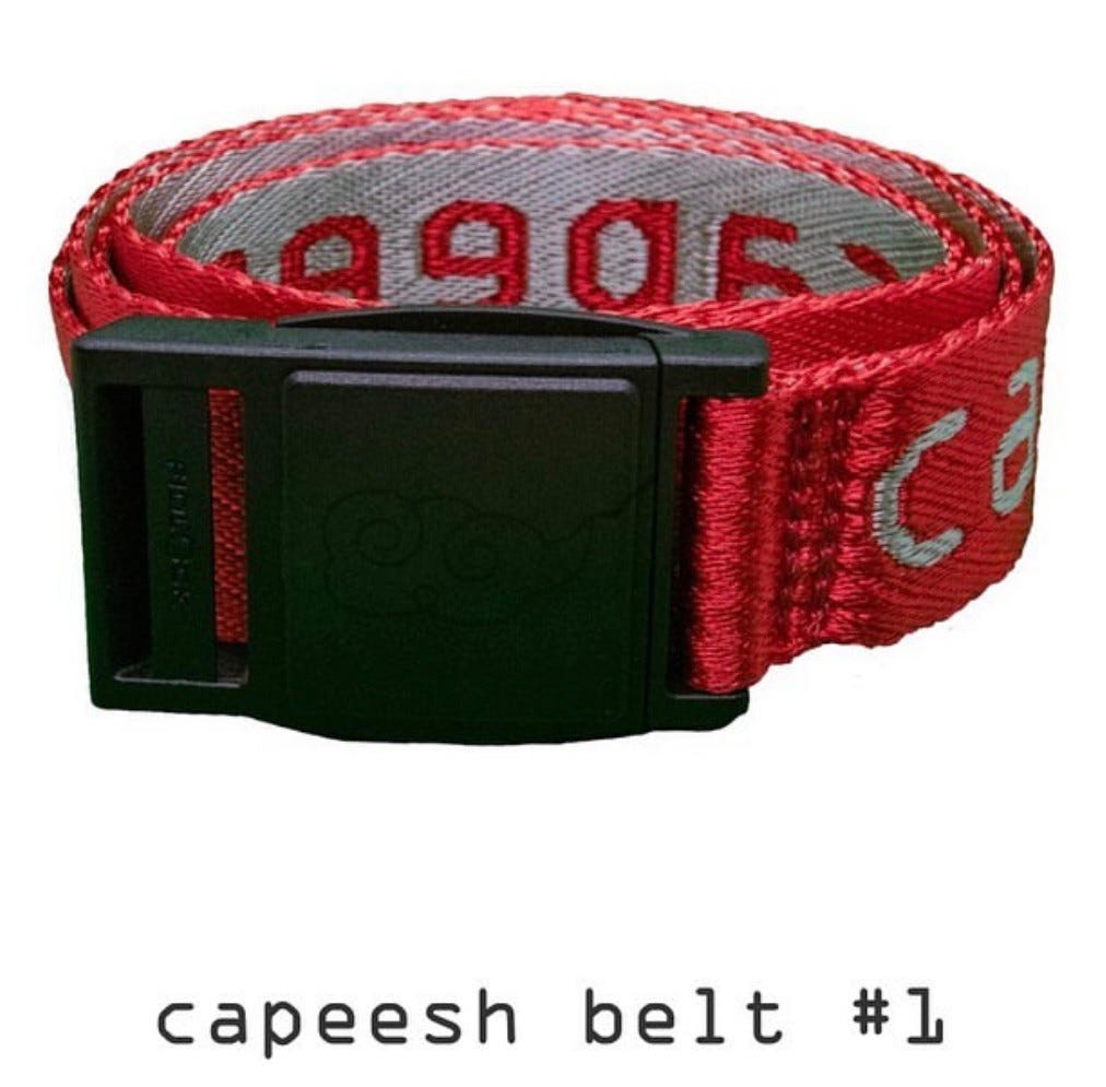 Capeesh belt #1 | FINN torget
