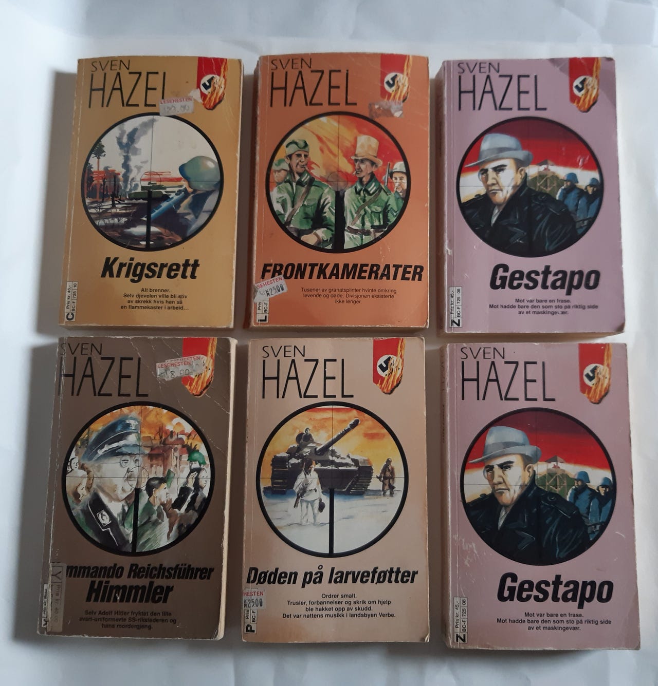Sven Hazel: bøker | FINN-torget