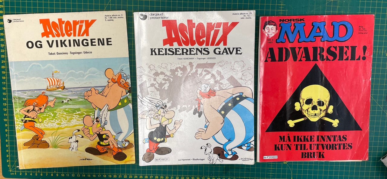 Asterix og MAD magasin | FINN-torget