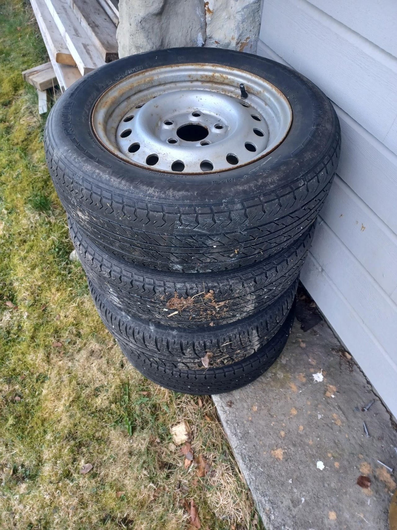 4 hjul fra tilhenger 185/65R14 | FINN torget