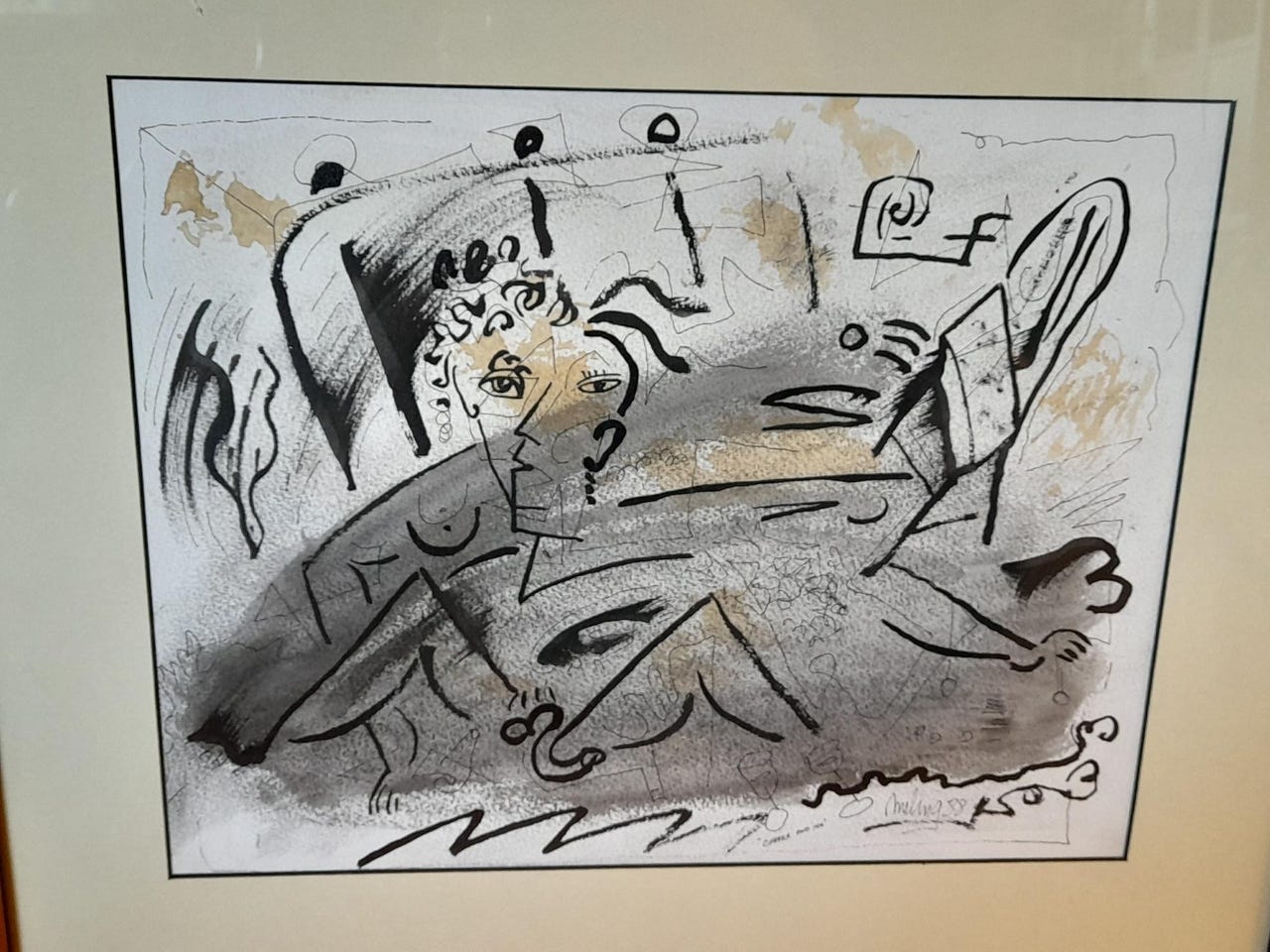 Gerhard Meling (Haugesund, 1945-2013), 2 Coffee and Ink | FINN-torget