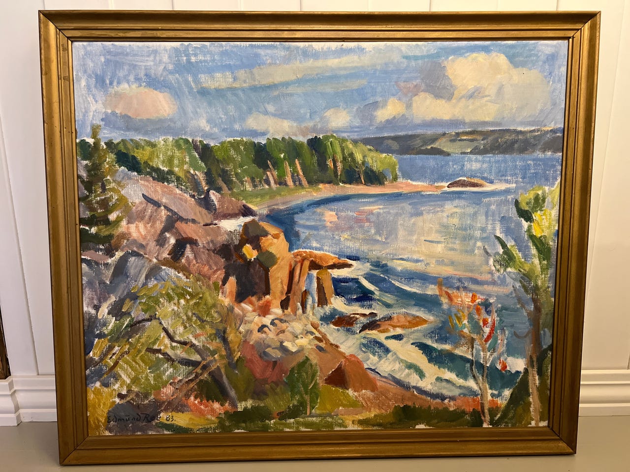 Edmund Ree. Oljemaleri. | FINN-torget