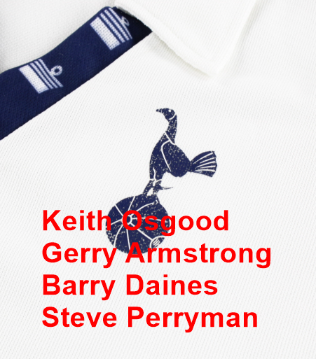 1977 - 4 Autentiske autografer - Tottenham Hotspur Football Club ...